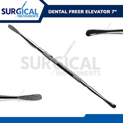 Freer Elevator 7 D/Ended 5mm Wide Blade Surgical Dental Ophthalmic ...