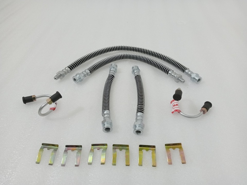 Willys jeep MB GPW CJ2A CJ3A CJ3B M38 M38A1 Brake Hose Kit Big |Fit For ...