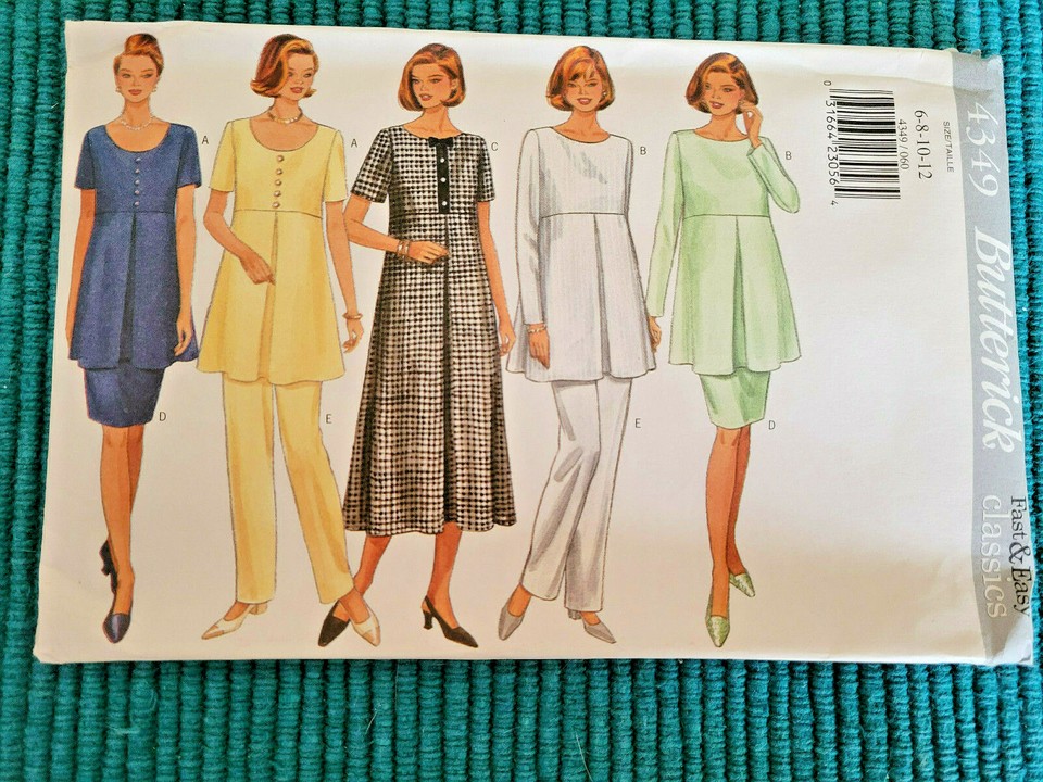 90s Butterick Misses Sewing Patterns Uncut Designer or Easy 12-14-16 ...