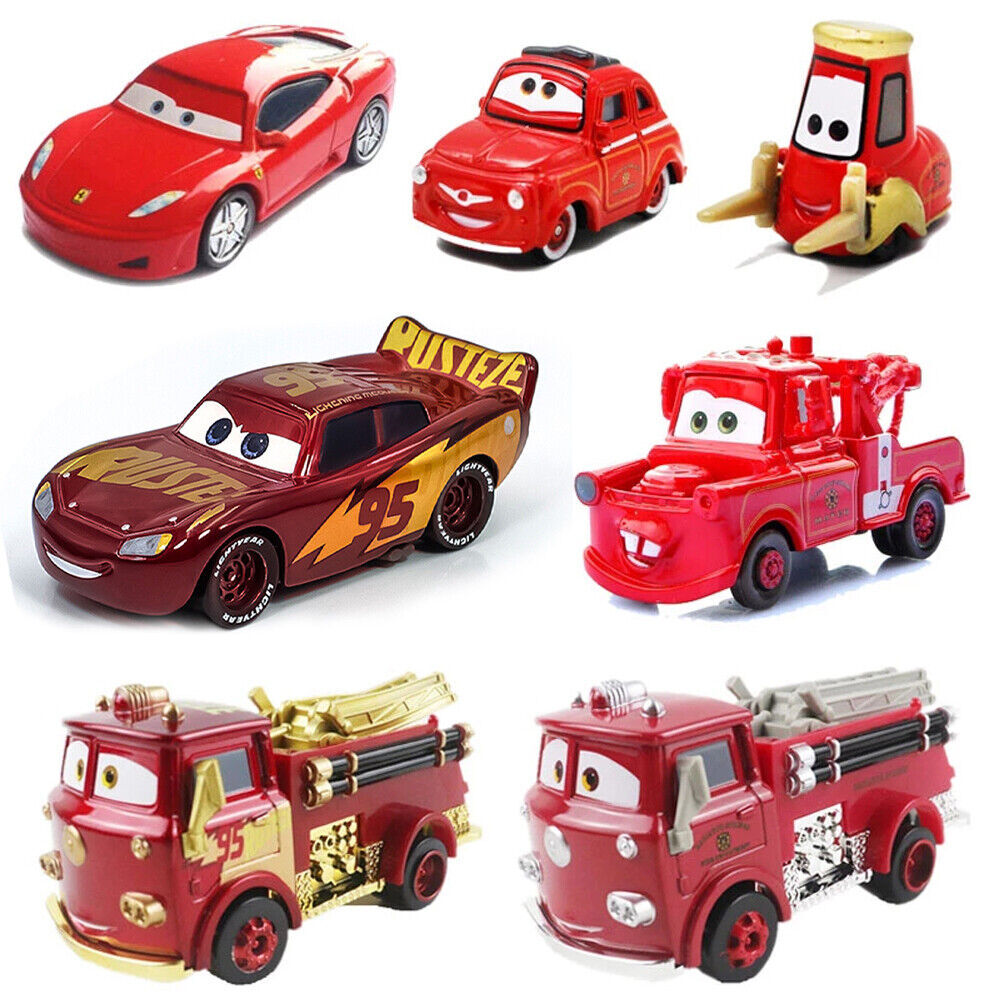 Cars Red Fire Truck Toys