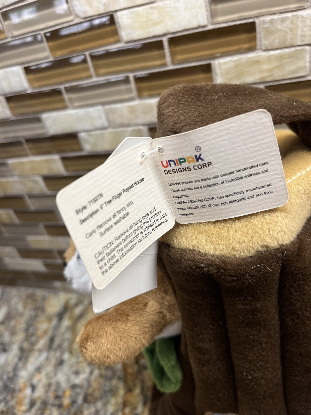 Tree Finger Puppet Play House 20cm by Unipak. for sale online | eBay