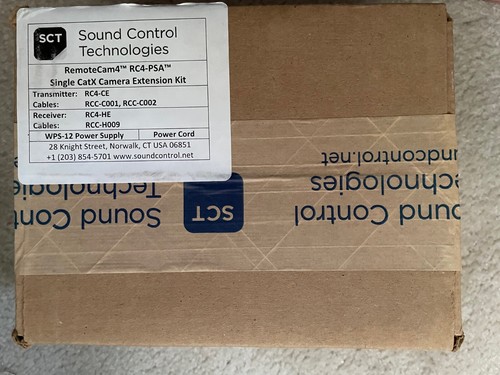 Sound Control Technologies (SCT) RemoteCam4 Digital PTZ Camera ...