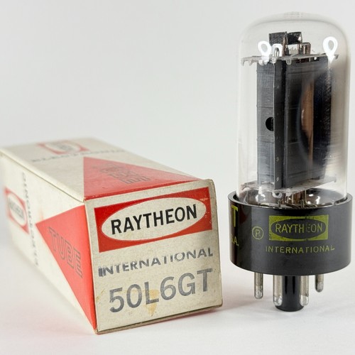(1) Tested Raytheon 50L6GT Tube with Original Box Date Code M04 50L6 GT ...