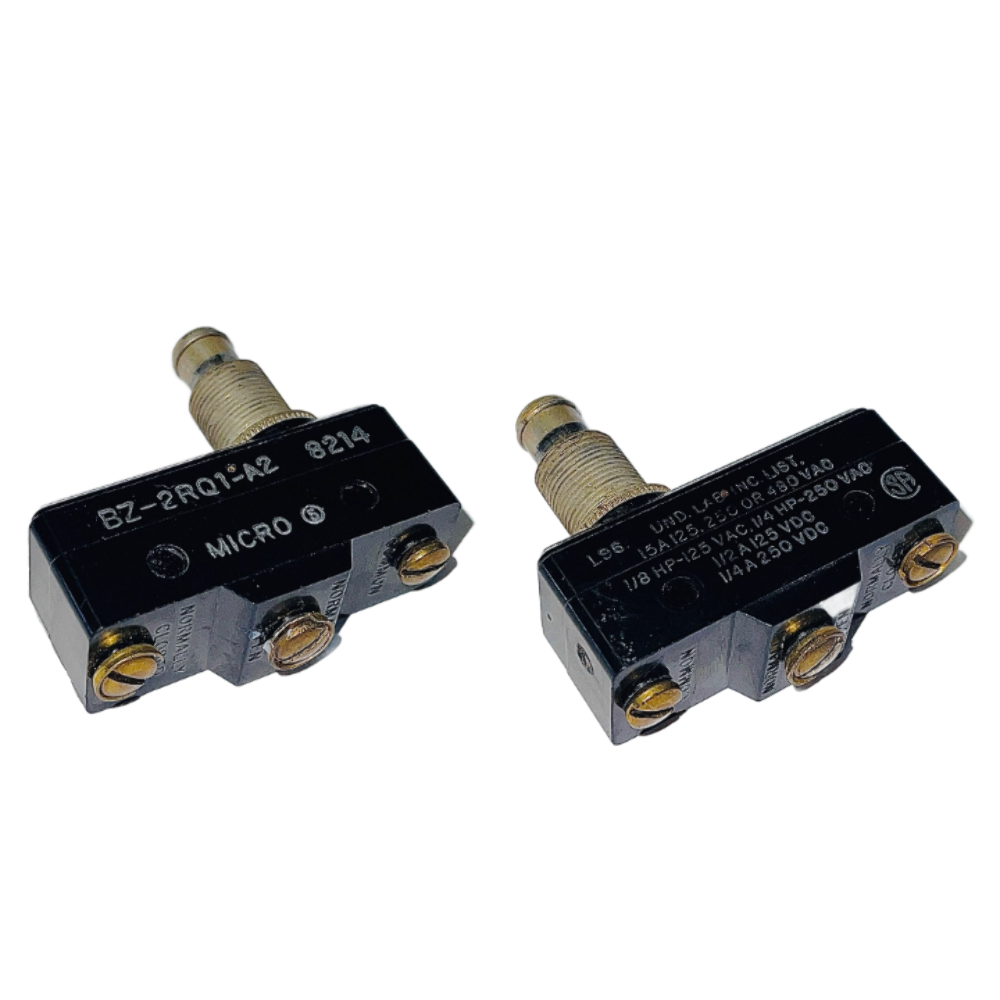 BZ-2RQ1-A2 Basic / Snap Action Switches , SPDT Plunger Screw, 15A 125 ...