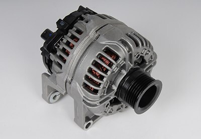 Alternator-XE, VIN: 1, Std Trans, Eng Code: 2H0, F17, 5 Speed Trans ...