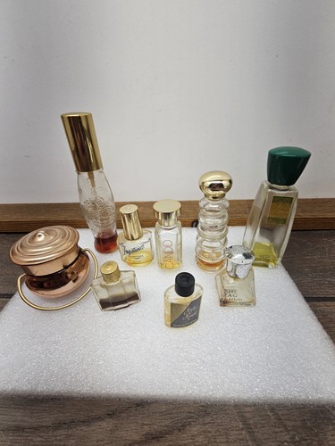 Vintage Miniature Mini Perfume Bottles Lot of 9 Various Brands | eBay