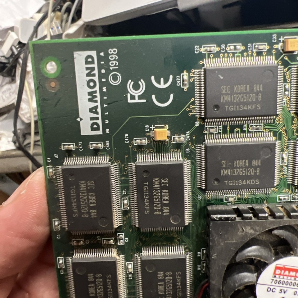 Vintage Diamond Monster Fusion 3Dfx Voodoo Banshee 16MB SGRAM Video ...