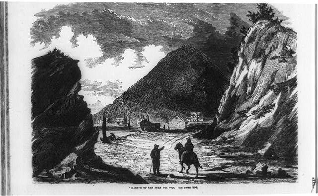 General William Walker's Expedition,Nicaragua,Harbor of San Juan Del ...