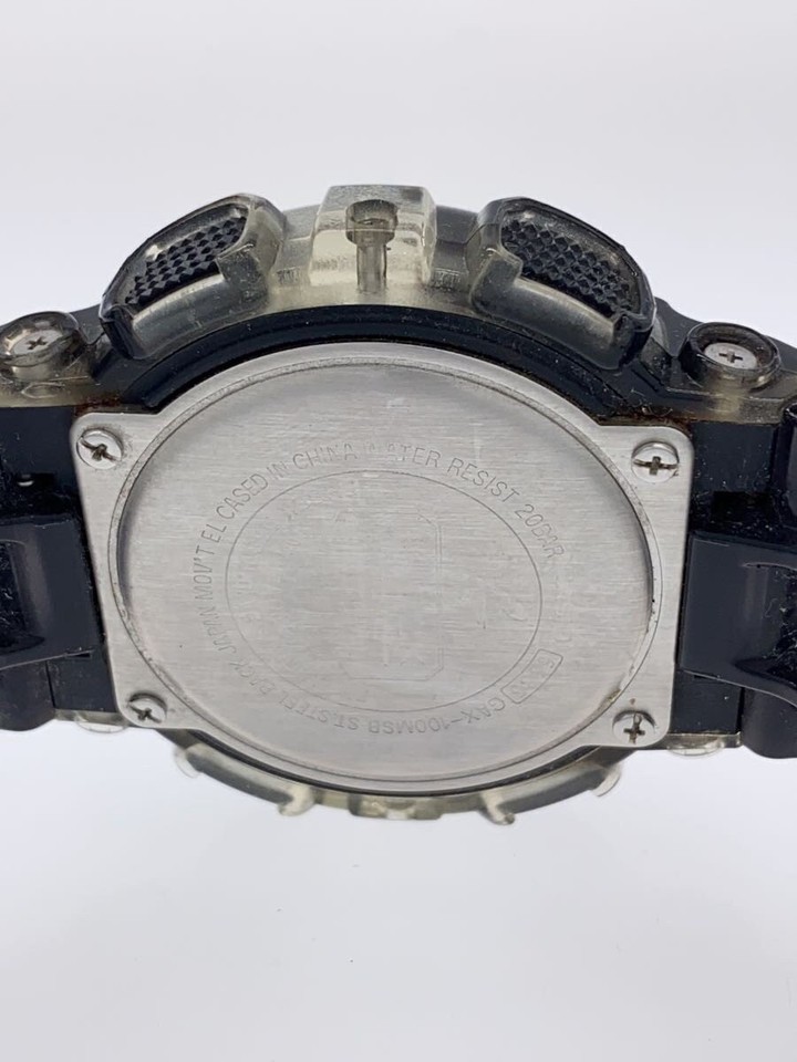 CASIO Quartz Watch G SHOCK Digital Analog Rubber BLK CLR | eBay UK