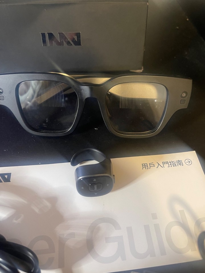 INMO Air 2 Wireless AR Glasses Screen Touch Ring 3D Smart Translation ...