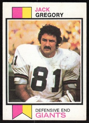 1973 Topps #490 Jack Gregory RC - $1 SHIPPING (JB4) | eBay