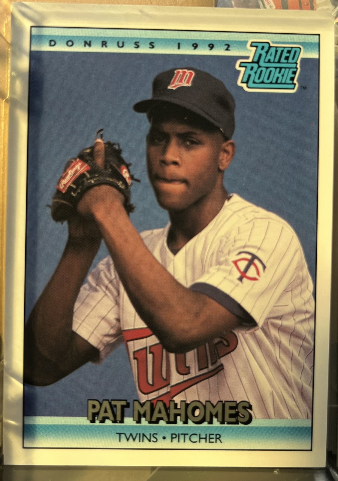 1992 PAT MAHOMES SR. DONRUSS Rookie #403 Father of KC Chiefs Patrick ...