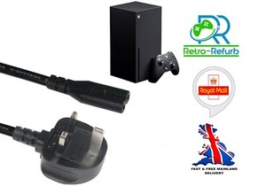 Brand New Replacement Power Cable Lead For Xbox Series X Console - UK ...