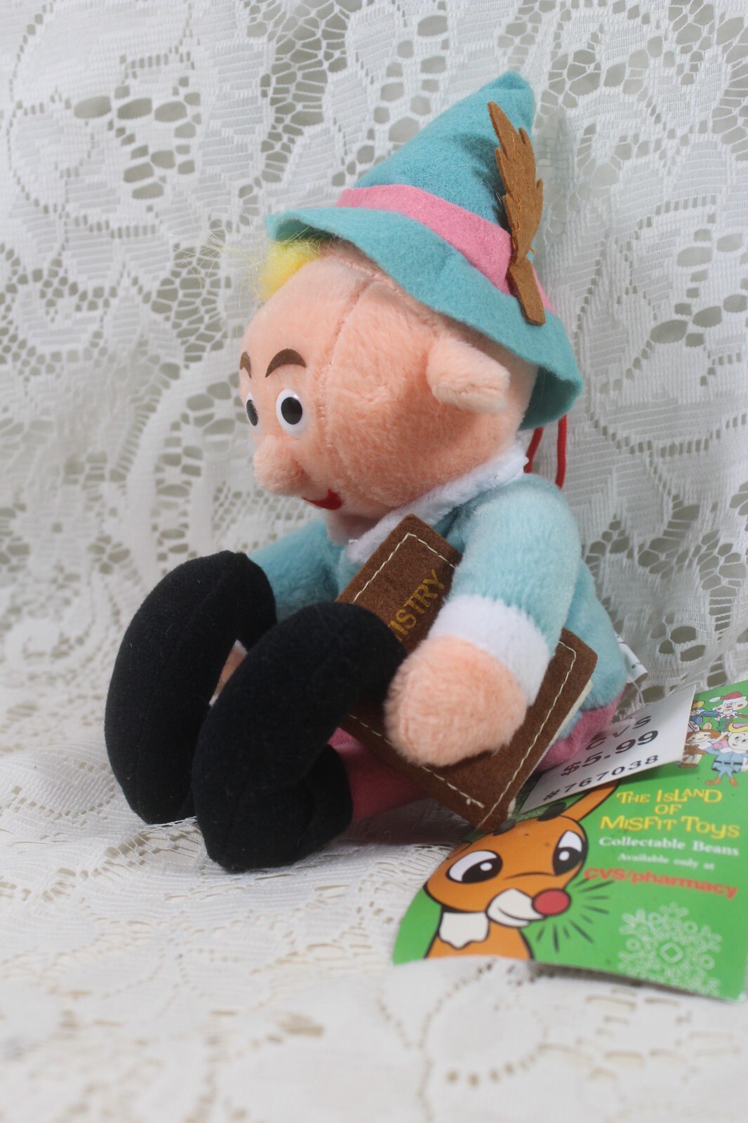 Hermey (labeled Herbie) Island of Misfit Toys CVS Stuffins Plush 9 ...