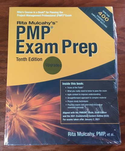 Rita Mulcahy’s PMP Exam Prep - Tenth Edition Upgraded | eBay