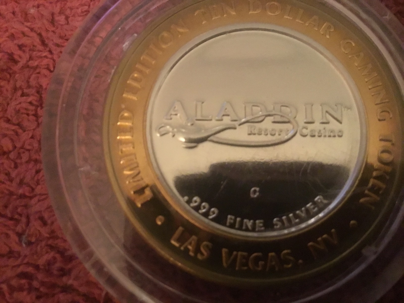 Aladdin Ten Dollar .999 Fine Silver Gaming Token | eBay