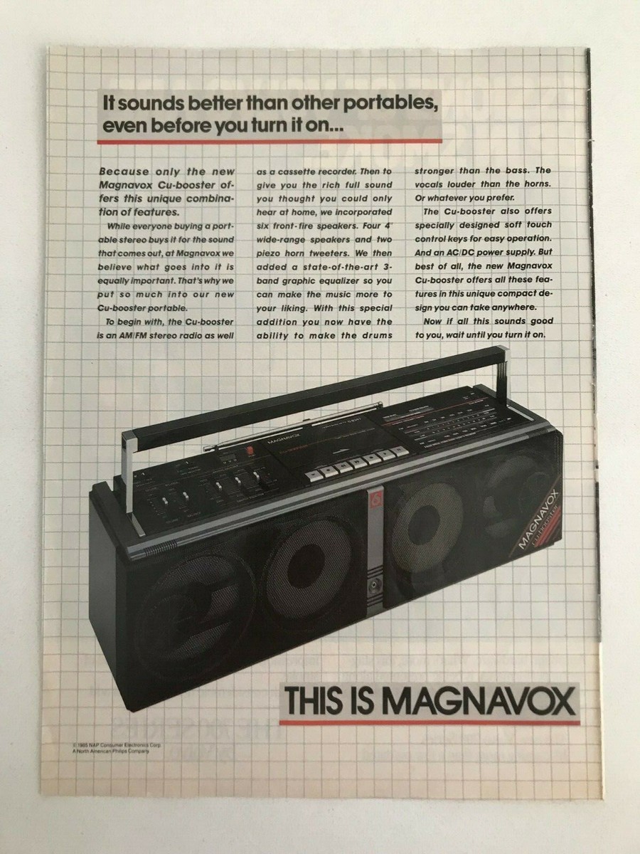 Vintage Magnavox Logo AVAILABLE This Vintage Midcentury 1968 Magnavox