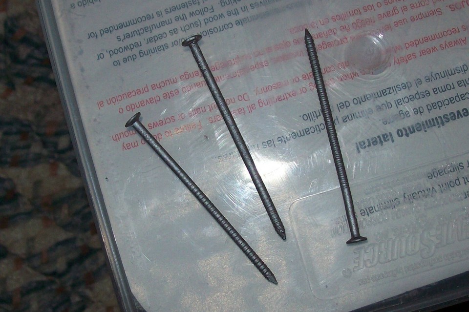 5 pounds 6d 2” Grip Rite Split-Proof Wood Siding / Fence Nails | eBay