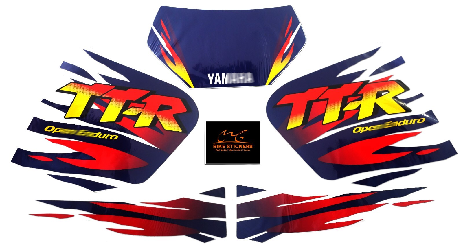 Custom made Graphic decal stickers set for Yamaha TT-R 250 TTR 250 Open ...