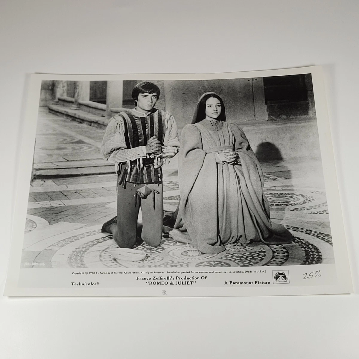 Romeo And Juliet 1968 Drawing