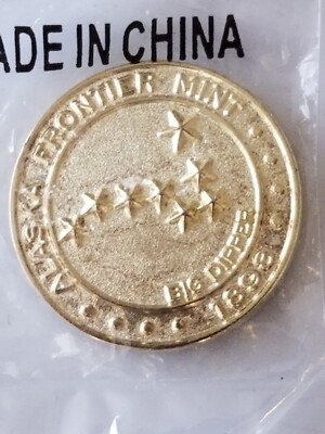 ALASKA FRONTIER MINT BIG DIPPER 1898 MOOSE COIN TOKEN. | eBay