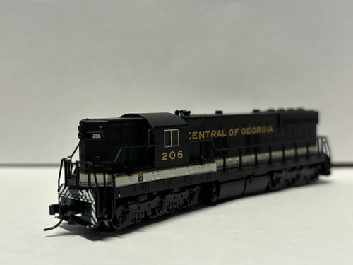 N SCALE 53525 ATLAS EMD SD9 RARE CENTRAL OF GEORGIA 206 DIESEL ...