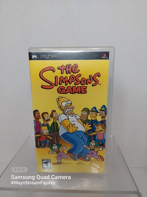 The Simpsons Game Sony PSP, 2007) CIB, AS-IS | eBay