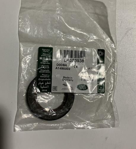 Genuine Land Rover LR2 Range Evoque Sport2.0L CRANKSHAFT FRONT OIL SEAL ...