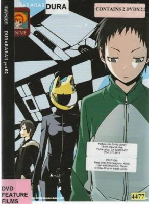 Durarara!! Part 02 DVD VIDEO MOVIE suspense animated anime TV series ...