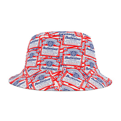 Vintage Budweiser Beer Bucket Hat AOP Small/Large Sizes - Retro Hat ...