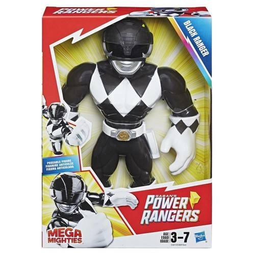 Playskool Heroes Mega Mighties Power Rangers Black Ranger | eBay Australia