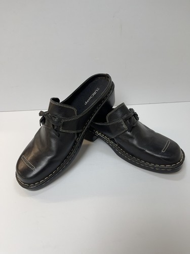 EUROstep “Mariah” Size 10 Black Leather Slip On Comfort Shoe Ladies | eBay