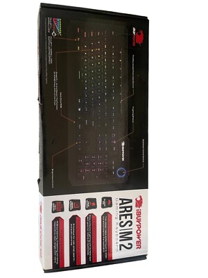 iBuyPower IBP Ares M2 Gaming Keyboard RGB Lighting Tested | eBay