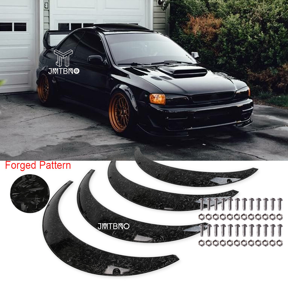 4x For Subaru Impreza WRX STI Fender Flares Wheel Arches Extra Wide ...