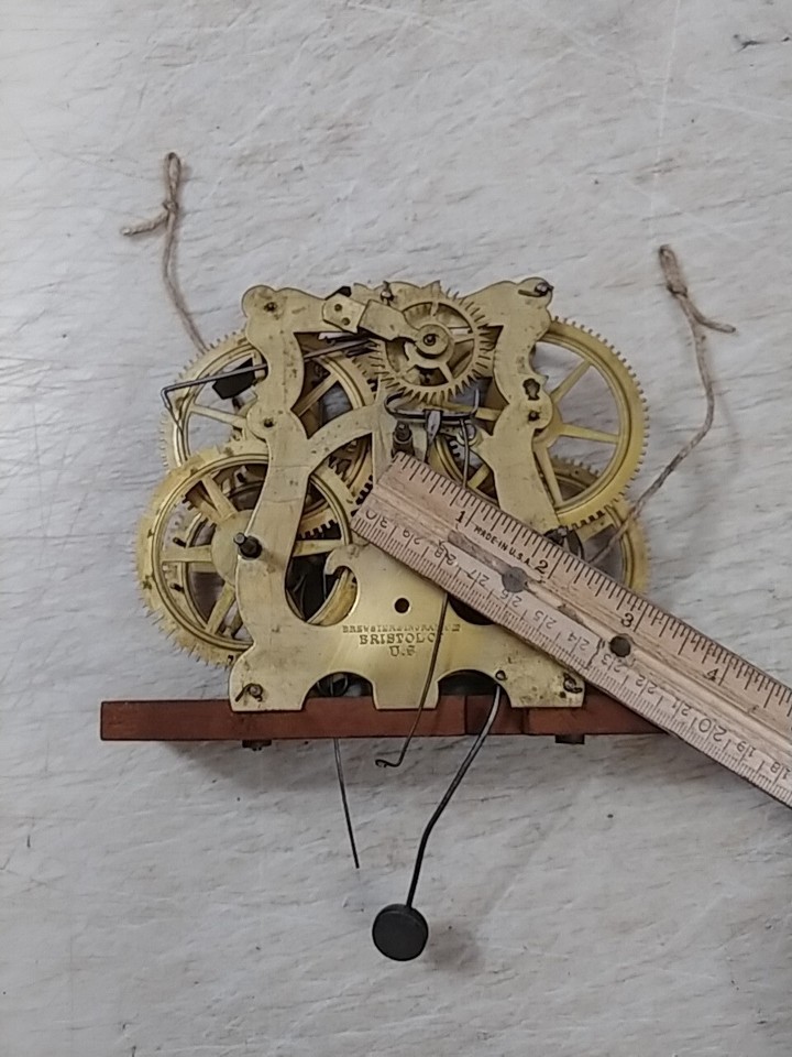 BREWSTER & INGRAHAM OGEE CLOCK MOVEMENT | eBay