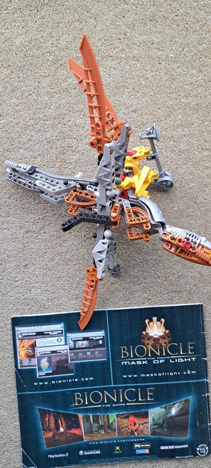 LEGO Bionicle 8594 Jaller Gukko Building Kit with Instructions. 1 piece ...