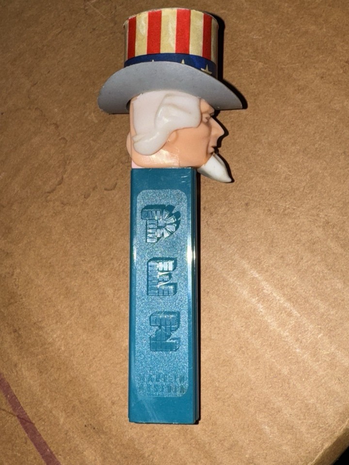 Uncle Sam Pez Dispenser Vintage No Feet Made In Austria VG Condition | eBay