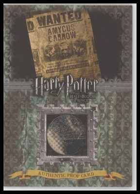 2009 Artbox Harry Potter #P11 Amycus Carrow Wanted Poster - Props /240 ...