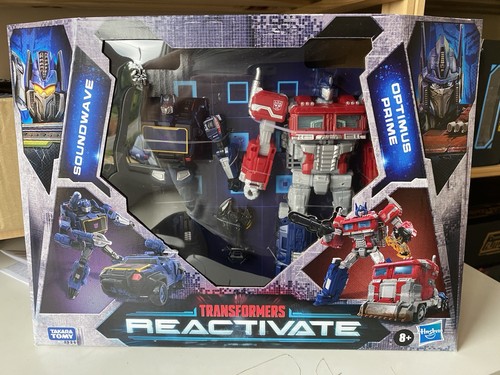 Transformers - Reactivate - OPTIMUS PRIME & SOUNDWAVE - new/sealed ...