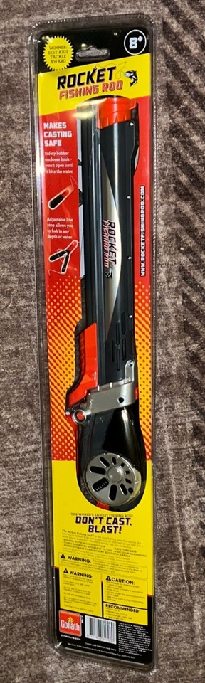Rocket Fishing Rod Ready to Fish Kids Fishing Pole As Seen On TV 2015 ...