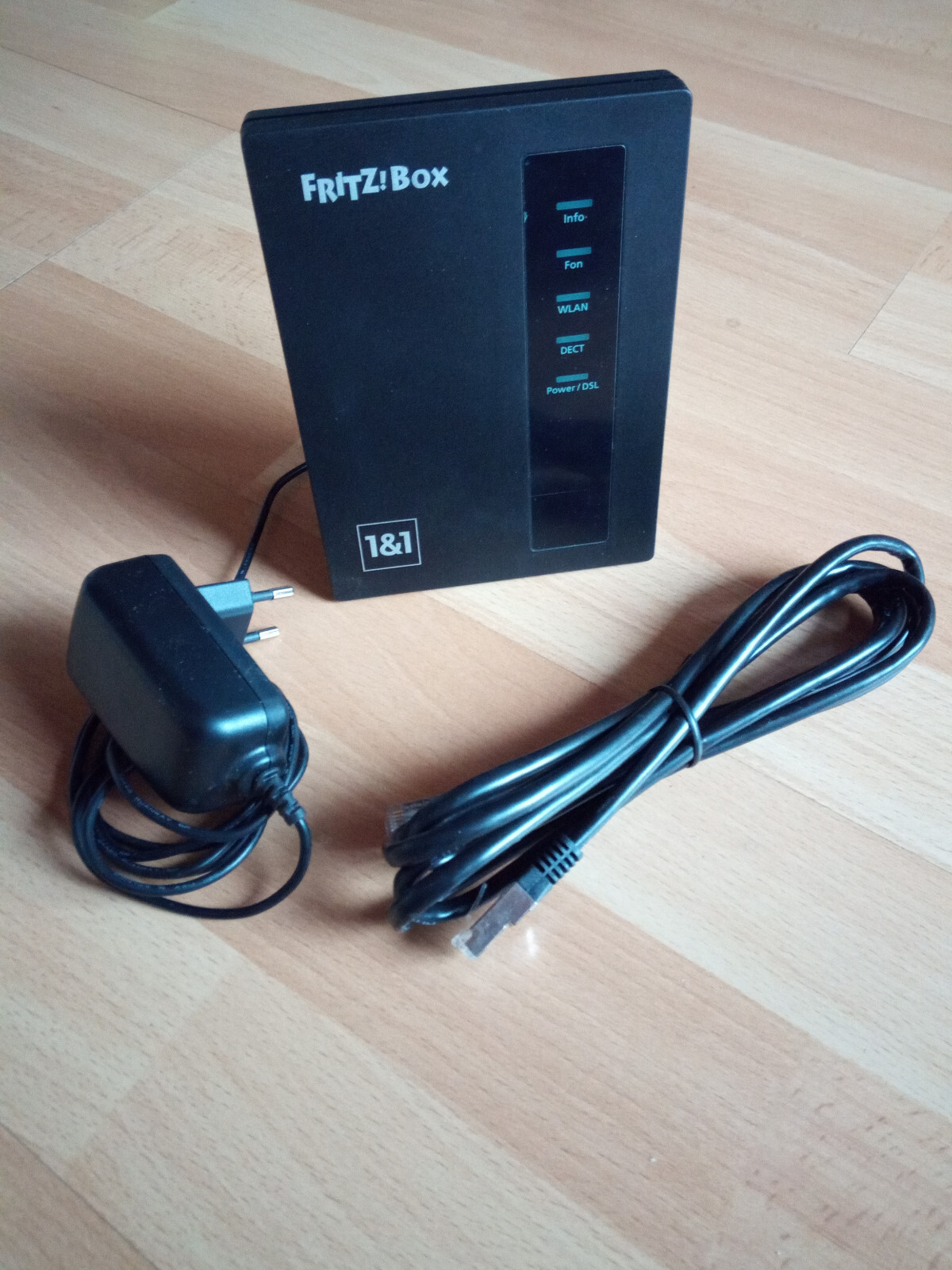 fritzbox 7412, gebraucht, mit Netzteil u. Lankabel | eBay.de