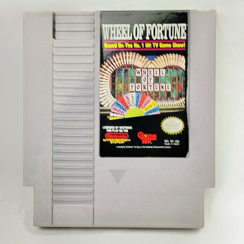 Wheel of Fortune (Nintendo Entertainment System, 1988) NES Authentic ...