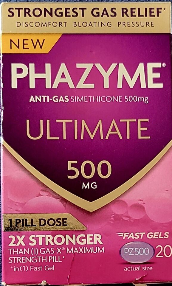 Phazyme 113684 Gas Bloating Relief 301320000368| eBay