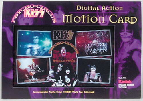 KISS TRADING CARD - KINETIC COLLECTORS CARD - BAND - USA 1999 - V262404 ...