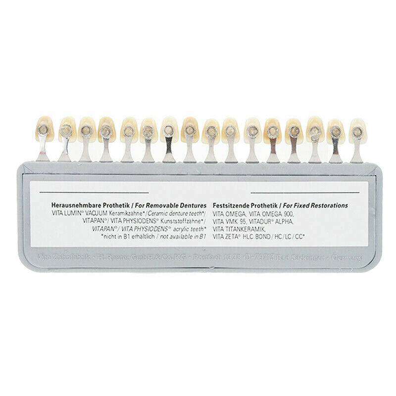 4PCS 16 Colors A1-D4 Shade Guide Teeth Dental Materials Durable ...