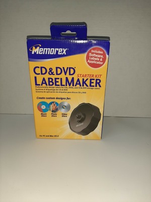 Memorex cd dvd label maker starter kit - builderrety