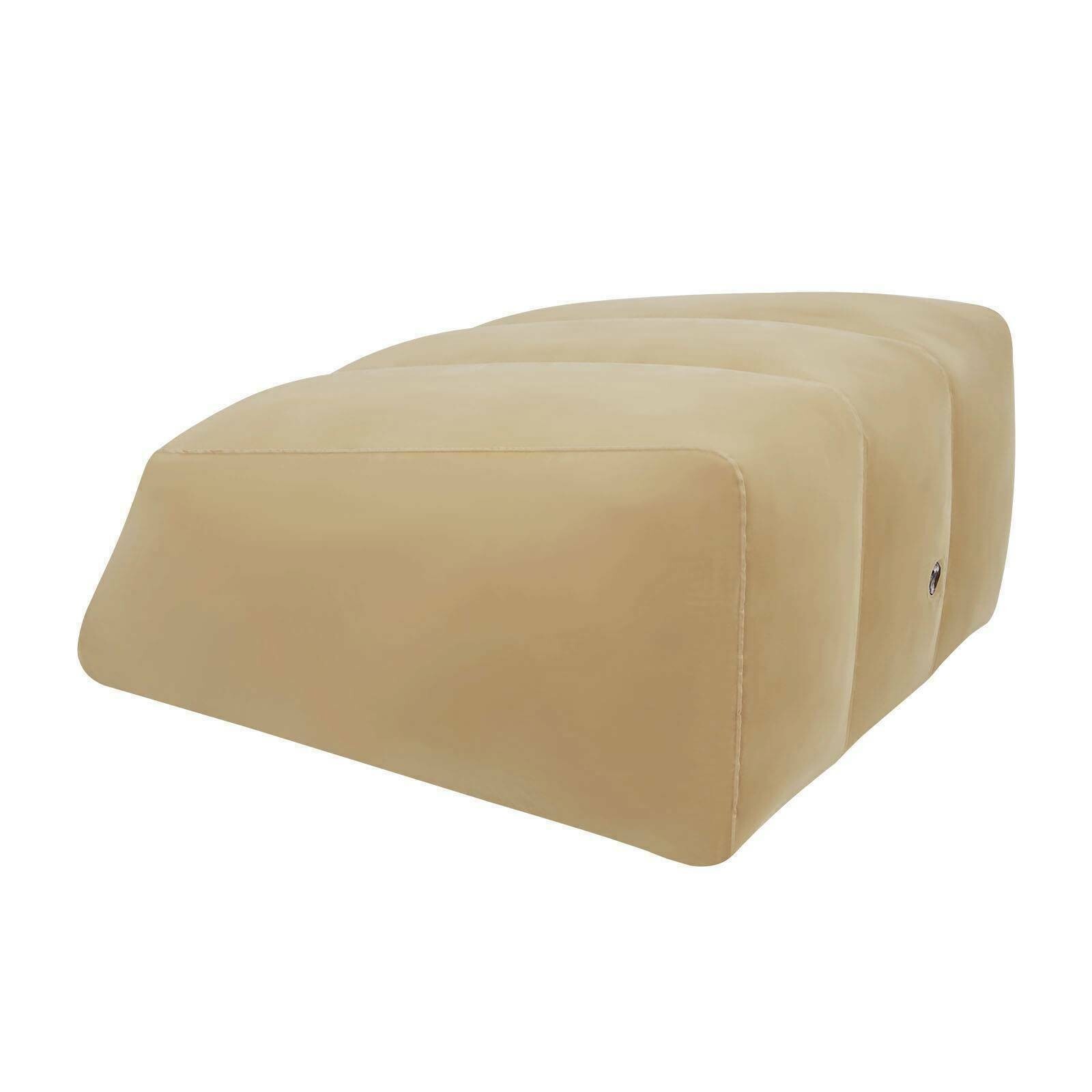Inflatable Wedge Memory Foam Leg Foot Rest Raiser Support Pillow ...