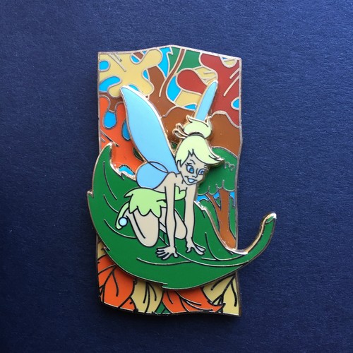 Tinker Bell - Fall Leaves Collection 2005 - Riding a Leaf Disney Pin ...