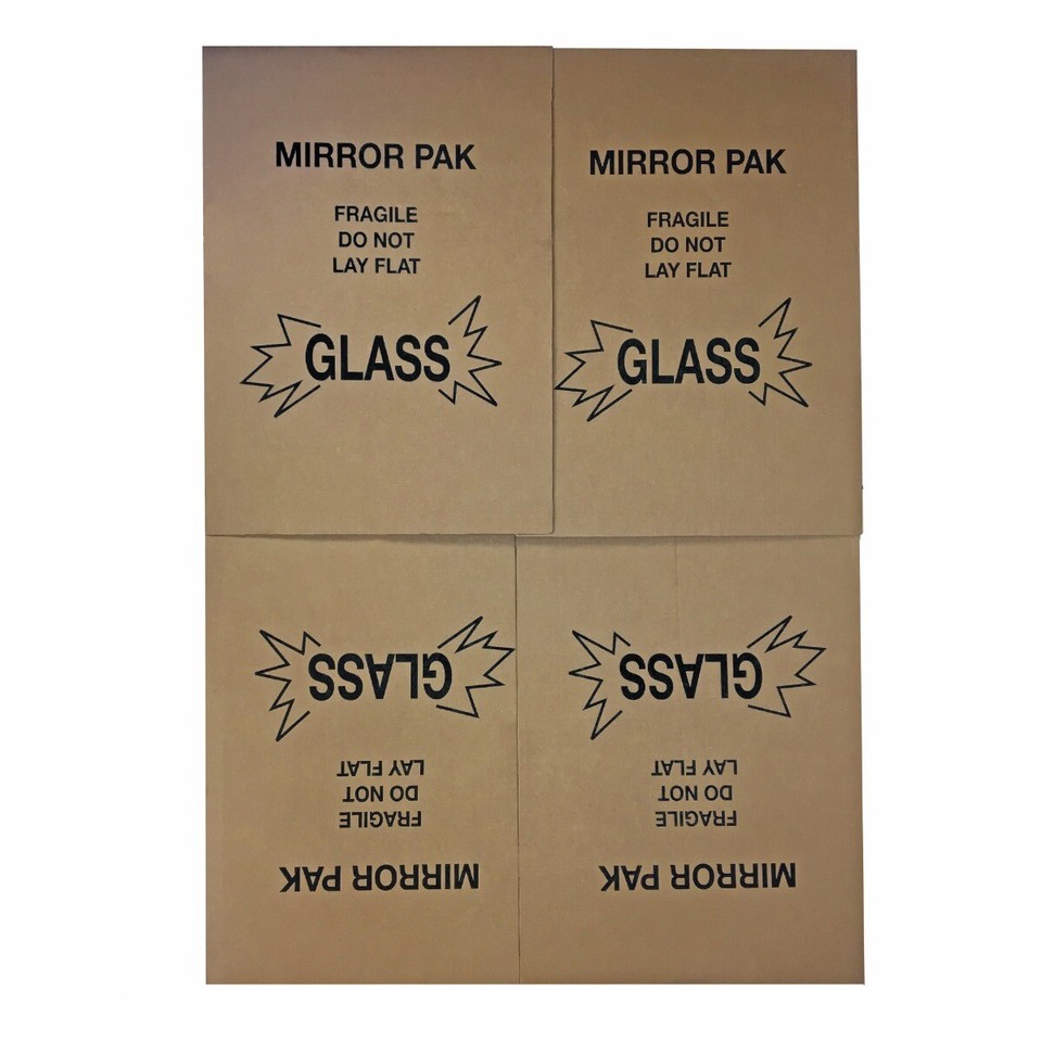 UBMOVE 3 Picture & Mirror Moving Boxes for Large Pictures up to 40x60 ...