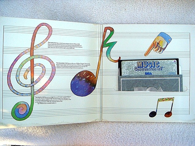Will Harvey's Music Construction Set (Commodore 64/128, 1983) for sale ...